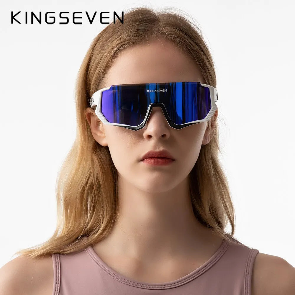 Kingseven New Cycling Sunglasses Men Sports Women Mtb Bicycle Glasses