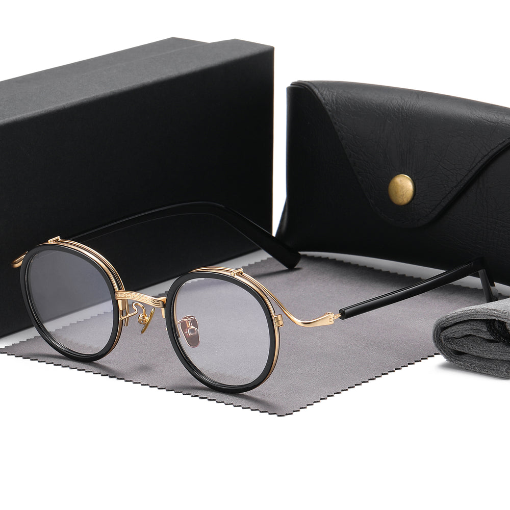 Hank Premium Series Vintage Acetate Round Glasses Frame – Jollynova