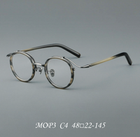 Hank Premium Series Vintage Acetate Round Glasses Frame – Jollynova