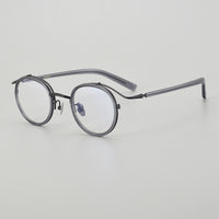 Hank Premium Series Vintage Acetate Round Glasses Frame – Jollynova