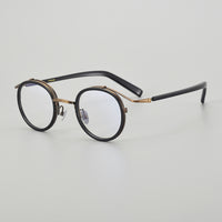 Hank Premium Series Vintage Acetate Round Glasses Frame – Jollynova