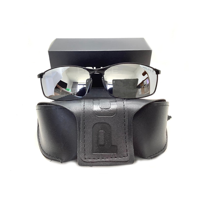 Square Full Frames Polarized Retro Sun Glasses Fashion Goggles Brand D ...