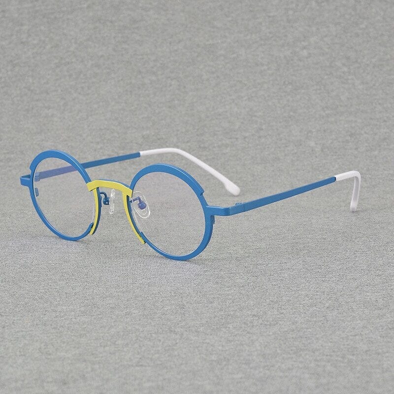 Aishia Titanium Round Glasses Frame – Jollynova
