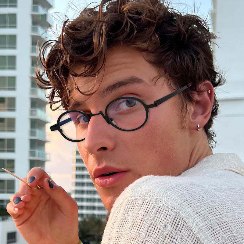 Alden Personality Brand Quality Metal Punk Glasses Frame – Jollynova