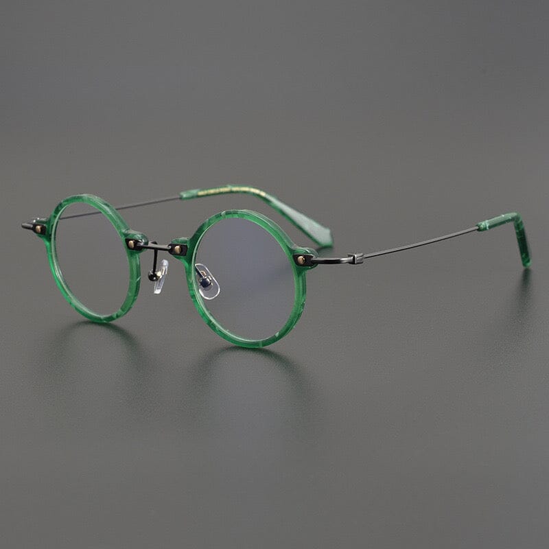 Ben Retro Round Acetate Optical Glasses Frame – Jollynova
