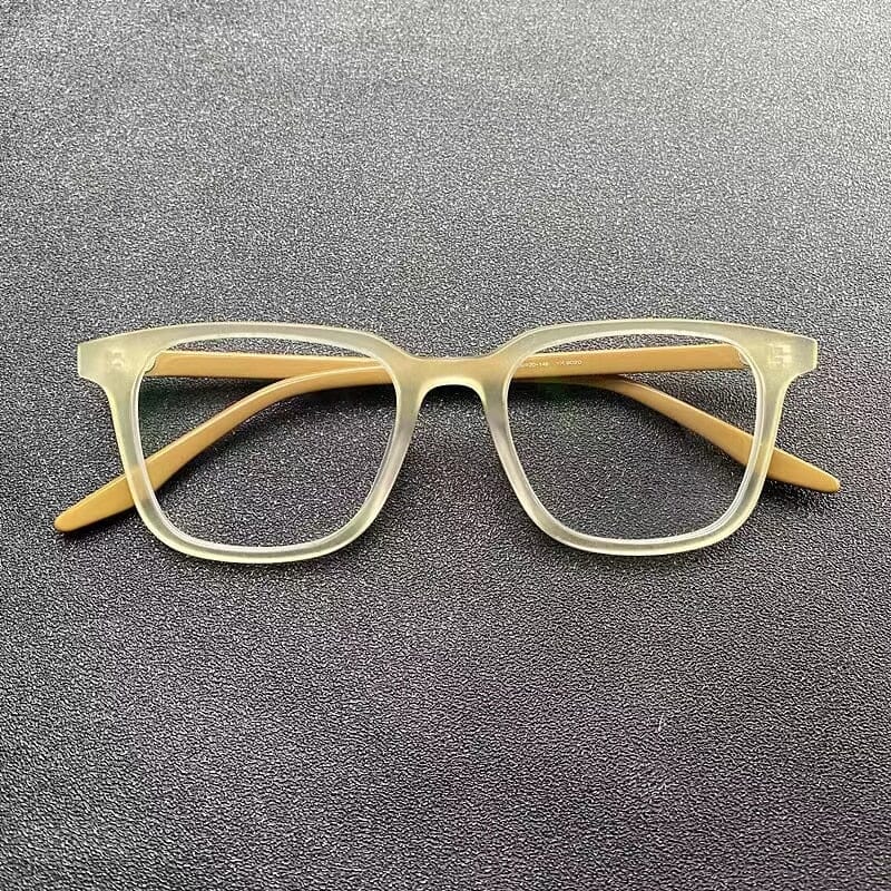 Elmer Retro Rectangle Glasses Frame – Jollynova