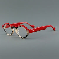 Jerry Vintage Acetate Round Glasses Frame – Jollynova