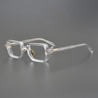 Gibbon Retro Rectangle Glasses Frame – Jollynova