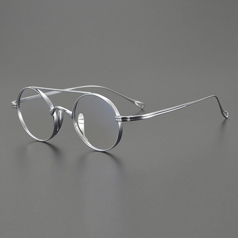 Sylas Vintage Round Titanium Eyeglasses Frame – Jollynova