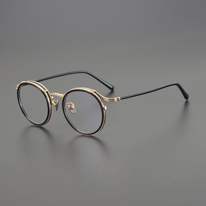 Hamo Vintage Round Glasses Frame – Jollynova