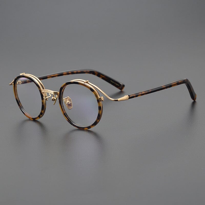 Hank Premium Series Vintage Acetate Round Glasses Frame – Jollynova