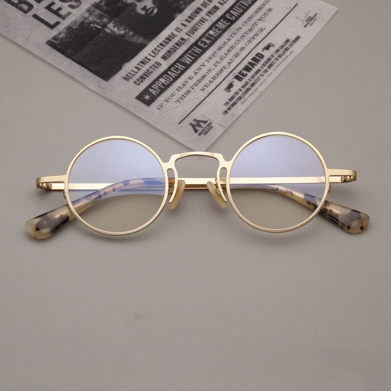 Hid Retro Round Glasses Frame – Jollynova