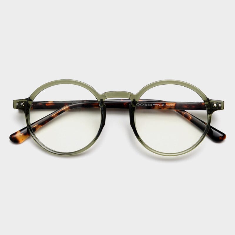 Mindy Vintage TR90 Round Eyeglasses – Jollynova