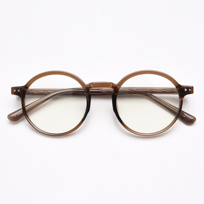 Mindy Vintage TR90 Round Eyeglasses – Jollynova