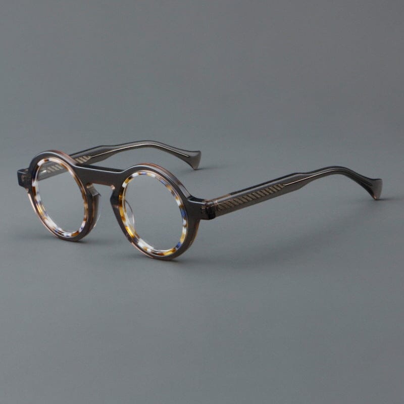 Pluto Acetate Round Retro Glasses Frame – Jollynova