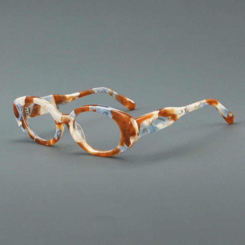 Ammon Oval Vintage Acetate Eyeglasses Frame – Jollynova