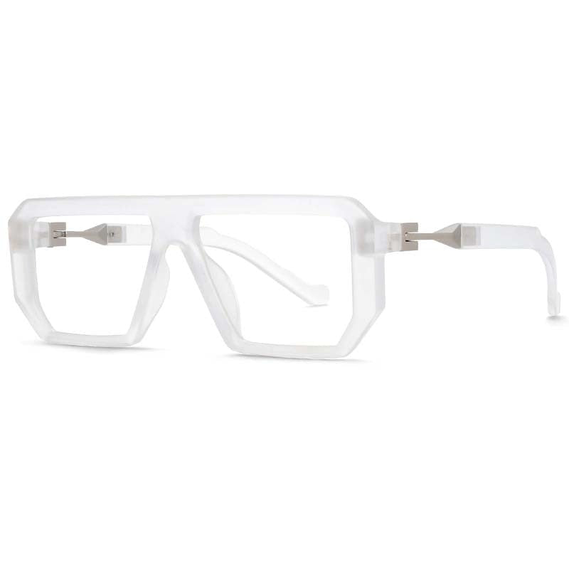 Spencer Irregular Hinged Leg Large Glasses Frame – Jollynova