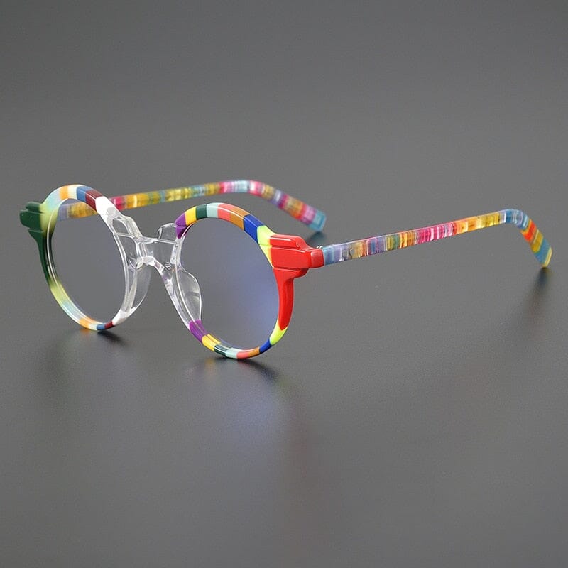 Talon Acetate Round Eyeglasses Frames – Jollynova