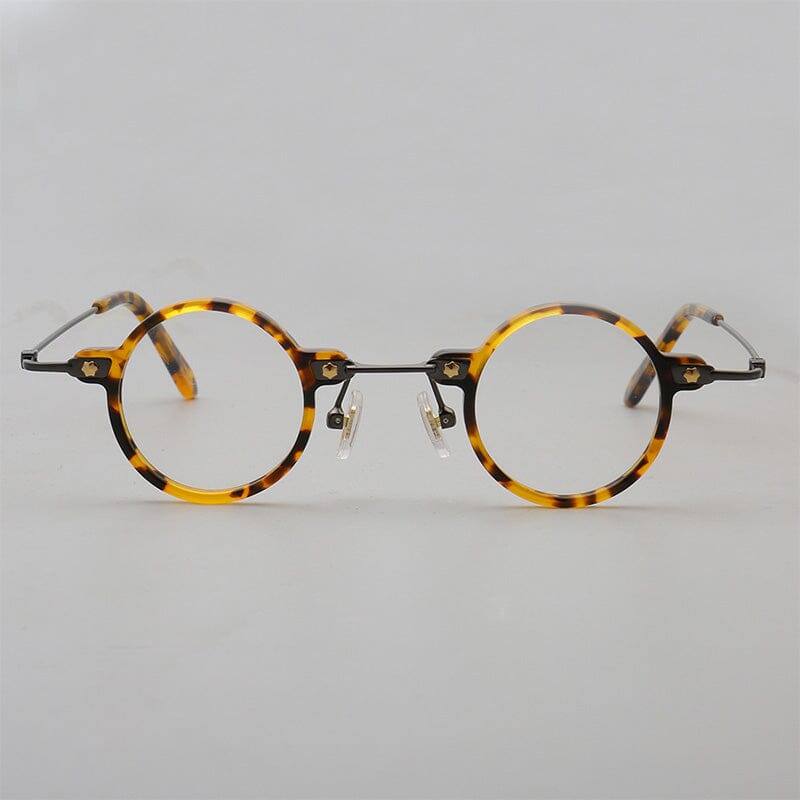 Tatsuo Retro Small Round Acetate Eyeglasses – Jollynova