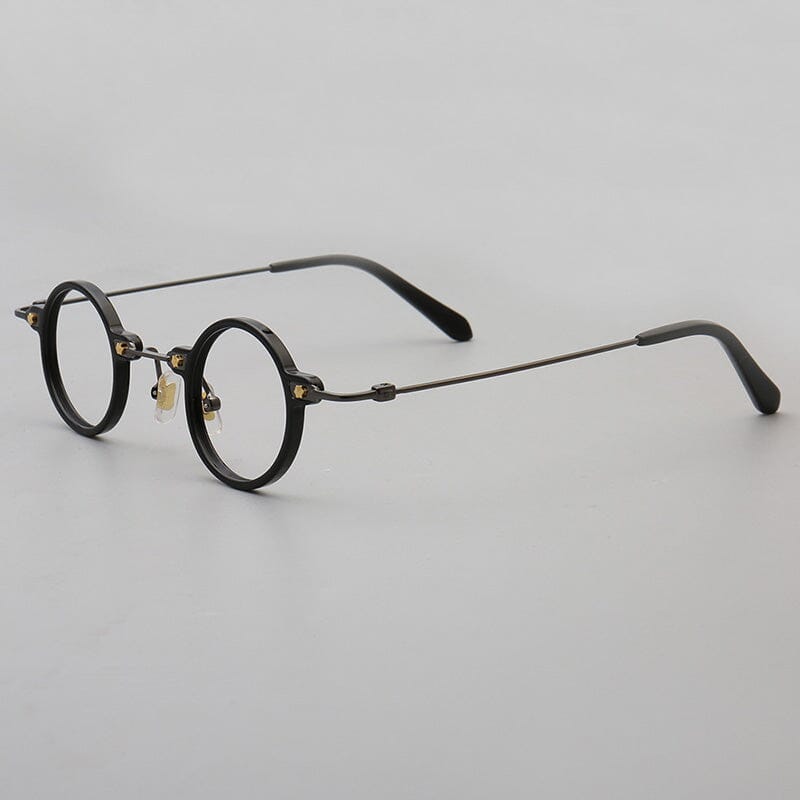 Tatsuo Retro Small Round Acetate Eyeglasses – Jollynova