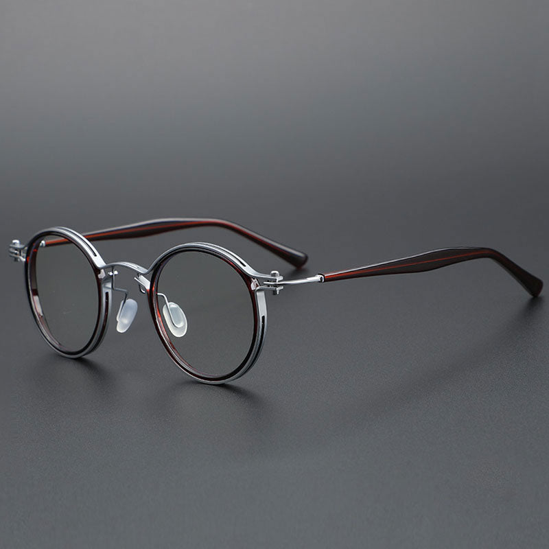 Tel Retro Steam Punk Optical Glasses Frame Jollynova