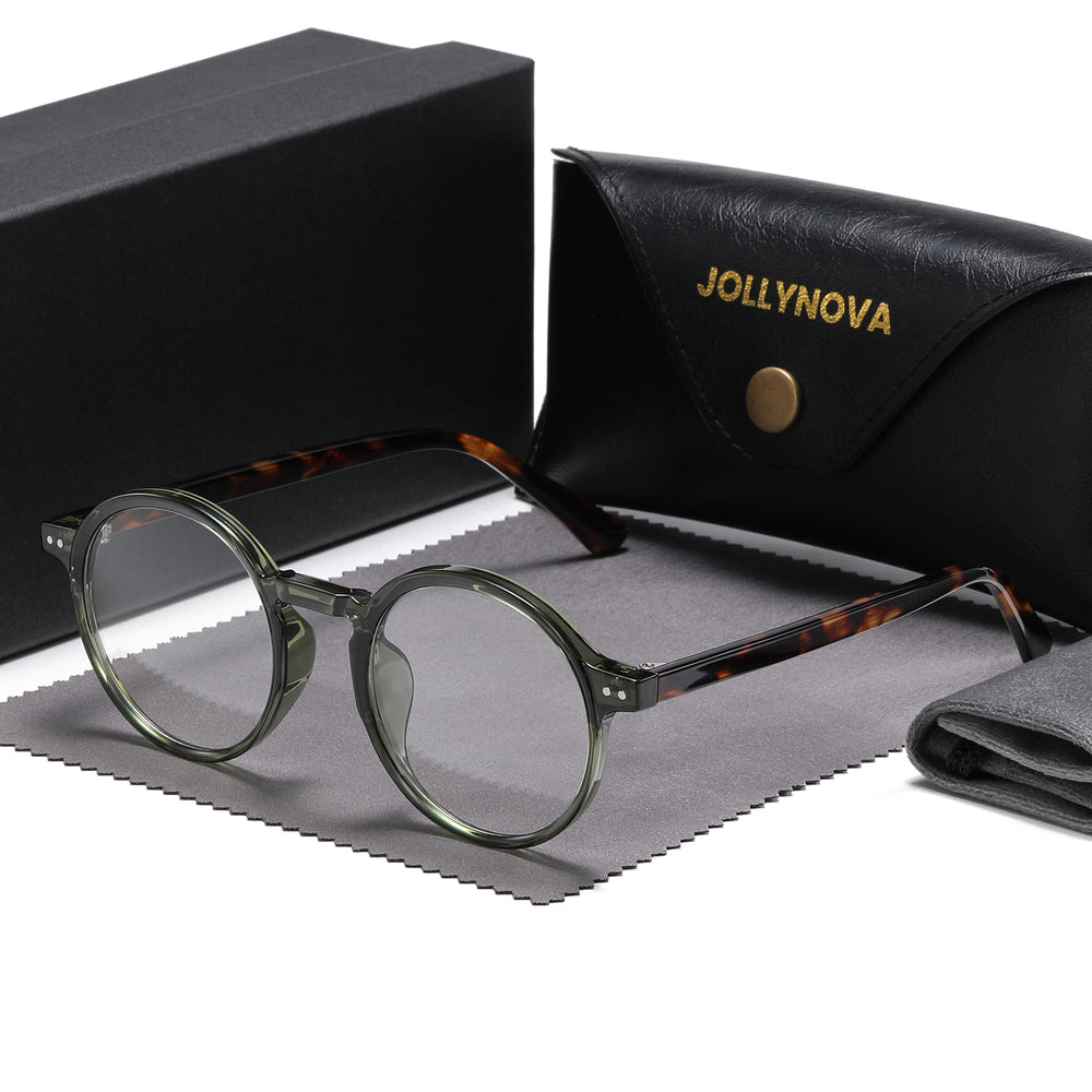 Mindy Vintage TR90 Round Eyeglasses – Jollynova