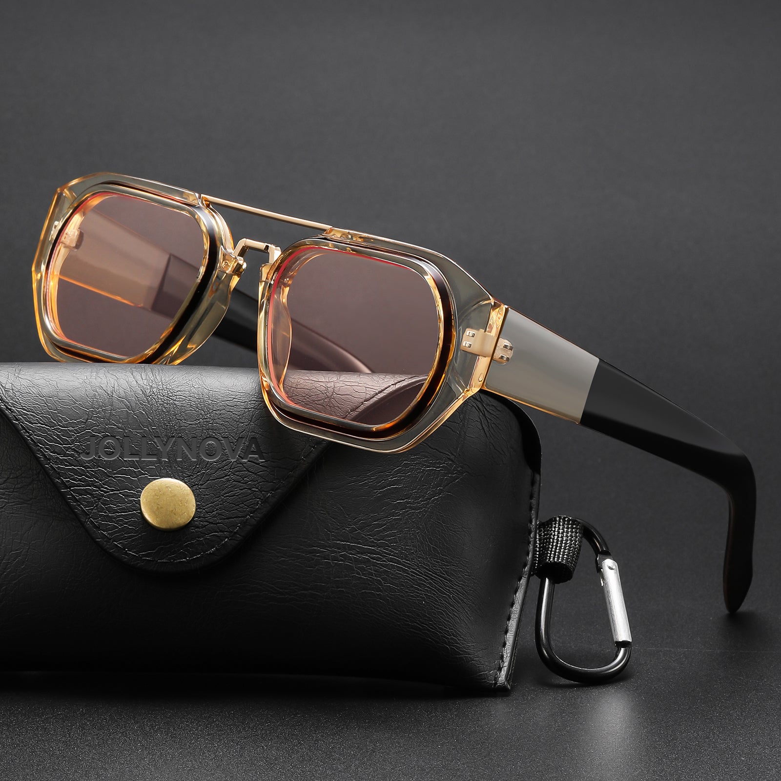 Viv Brand Designer Square Glasses Frame – Jollynova