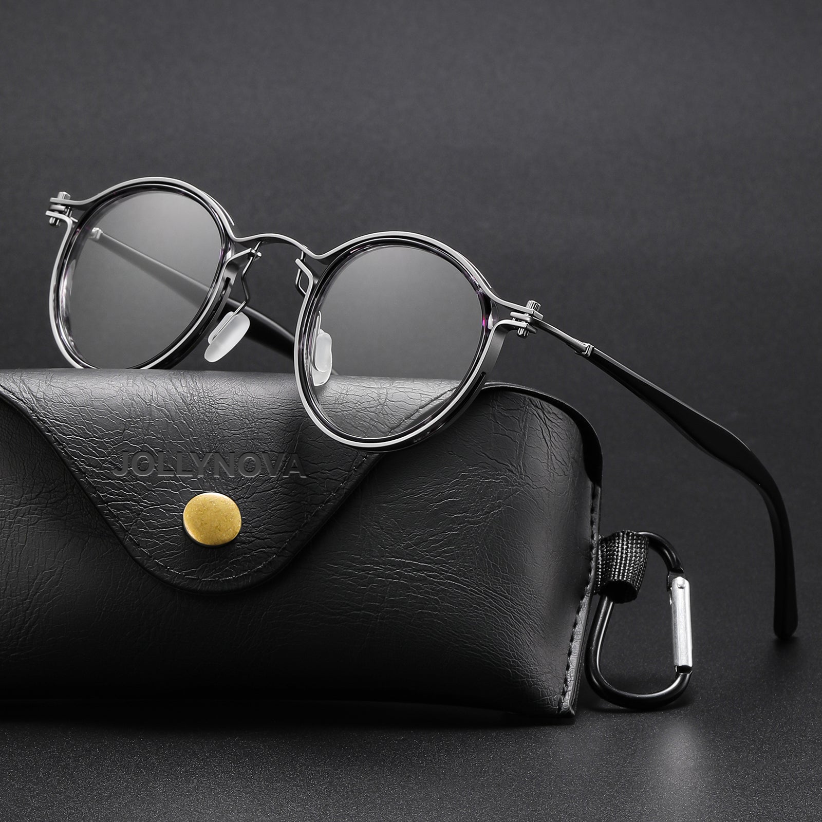 Tel Retro Steam Punk Optical Glasses Frame – Jollynova