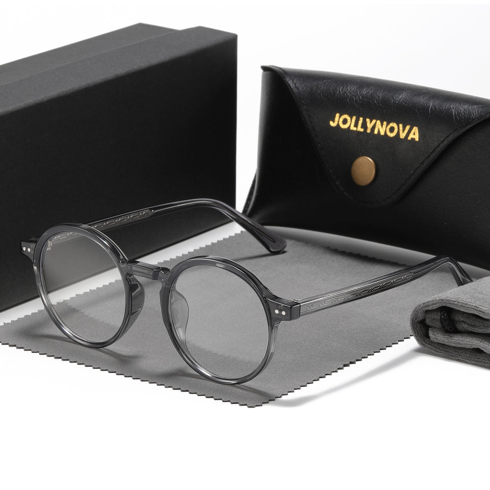 Mindy Vintage TR90 Round Eyeglasses – Jollynova